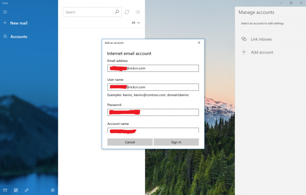 How to setup your NCKCN email account using an email client on Desktop ...